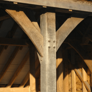 Quality Timber Green Oak Beams | Timber Living Company